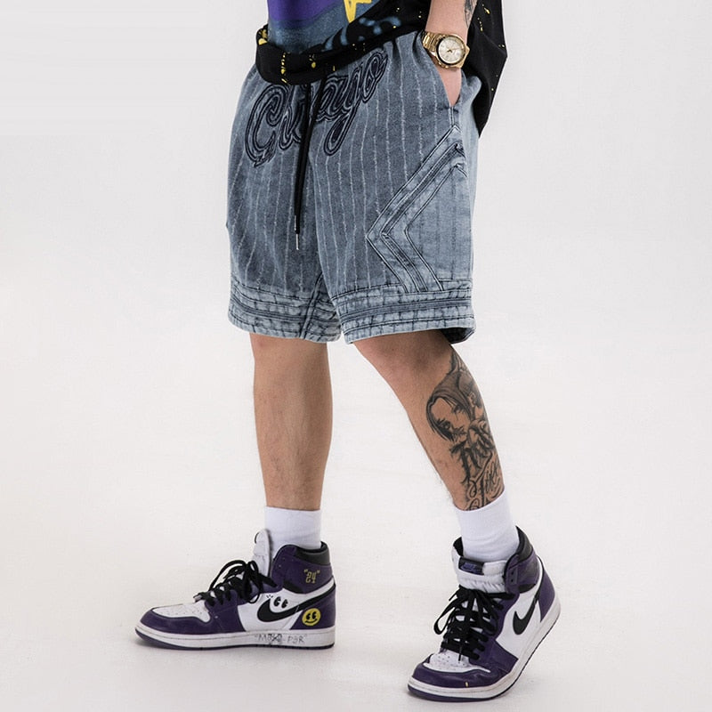 CHICAGO Denim Basketball Shorts – Kids2AdultsTheStore