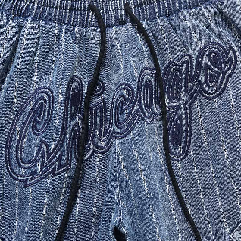 CHICAGO Denim Basketball Shorts – Kids2AdultsTheStore